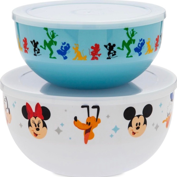 Disney | Kitchen | Disney Character Bowls Set Mouse Wares Brand New ...